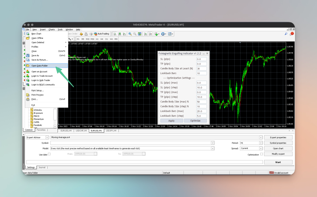 FxMagnetic Setup Guide - FxMagnetic™ - Candlestick Pattern Indicator for MT4